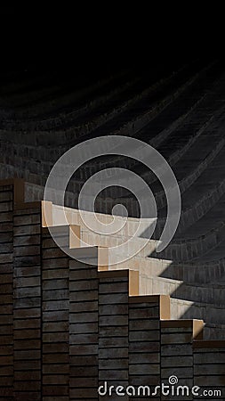 Rhythmic Stairs Stock Photo | CartoonDealer.com #242160468