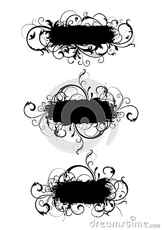 Curvy Frames Cartoon Vector | CartoonDealer.com #13204049