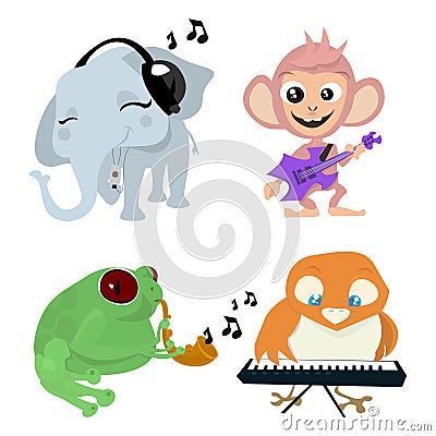 Jazz Animals Stock Illustrations – 282 Jazz Animals Stock Illustrations ...