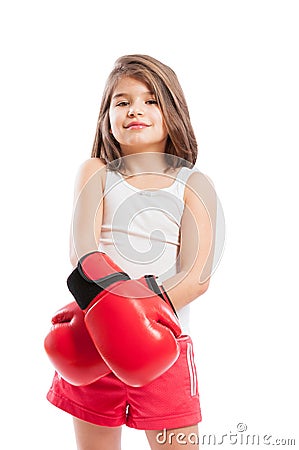 Cute Boxer Child Stock Photo - Image: 51027284