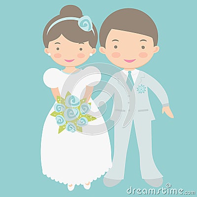 Cute Bride And Groom Stock Photos - Image: 26697603