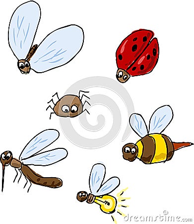 Cute Cartoon Bugs | CartoonDealer.com #17856164
