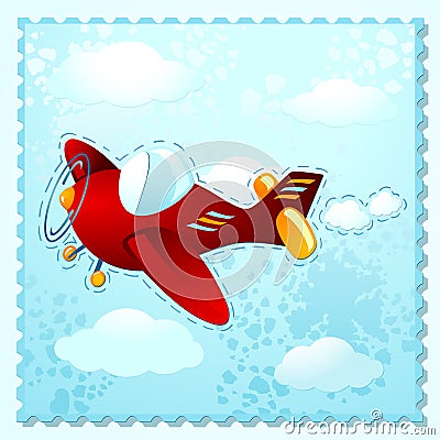 Cute Plane Stock Photo - Image: 20288500