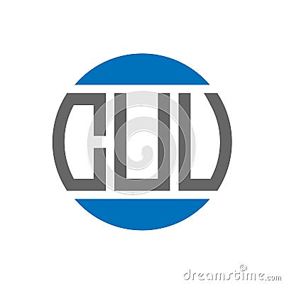 CUV Letter Logo Design On White Background. CUV Creative Initials ...