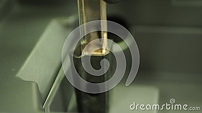 Cuvet Containing a Chemical Sample Stock Video - Video of liquid ...