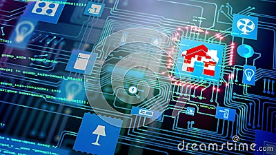 Cyber Attack Hacker Concept Stock Video - Video of icons, code: 92546155