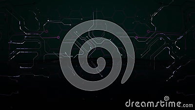 Cyberpunk Matrix and Computer Binary Code Stock Video - Video of ...