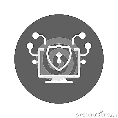 Cybersecurity, Decrypt, Decrypting Icon Stock Photo | CartoonDealer.com ...