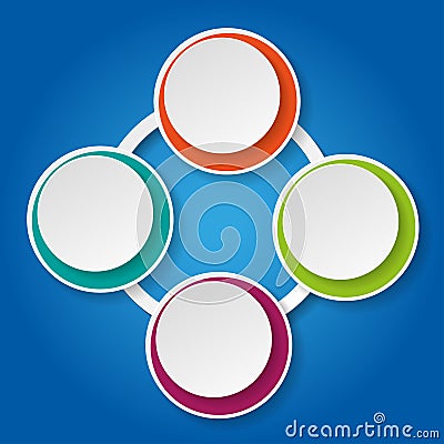 Cycle Flowchart Cartoon Vector | CartoonDealer.com #30964653