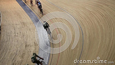 Cycling Track Pursuit Competition Stock Footage - Video of professional ...