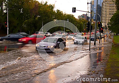 Pancho Cyclone Hit Melbourne, Australia - Dreamstime