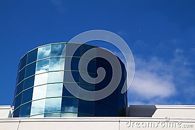 Cylinder Building Royalty Free Stock Image - Image: 16243596