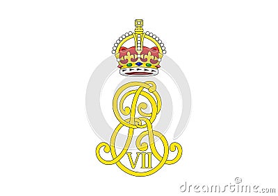 Cypher Of Edward VII Stock Photography | CartoonDealer.com #263922578