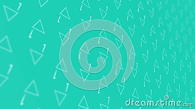3D Animation Background with Triangle and Lines Stock Video - Video of ...