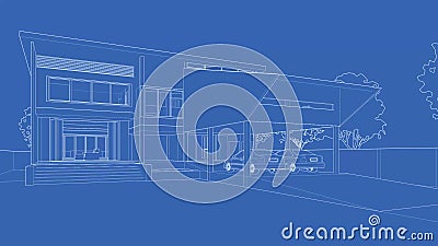 3D Looped Animation of Building Project Stock Video - Video of building ...