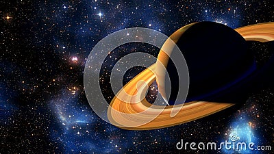 3D Animation of the Planet Saturn Stock Video - Video of planet ...