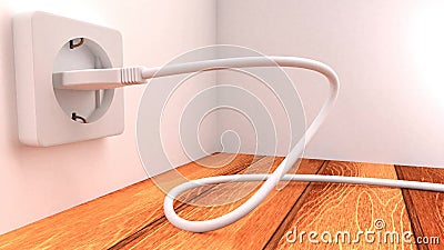 3D Animation of a Plug Entering a Socket Stock Footage - Video of ...
