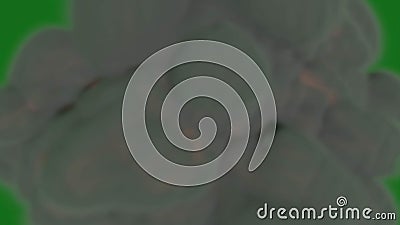 3d Animation Simulation of a Large Nuclear Explosion, Green Screen ...