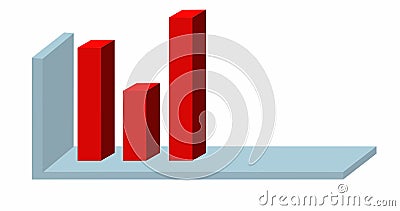 3D Business Chart Graph. Graphs and Charts Animation. Infographics for ...