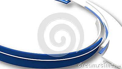 3D Curves Rotating Animation Stock Video - Video of white, curve: 43633521