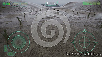 3d Fake Car Game, Iot Auto, Autopilot Car Gps Stock Footage - Video of ...