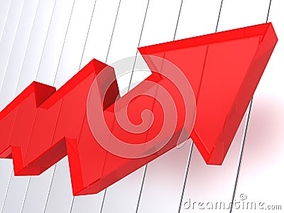 Big Red Arrow Stock Illustration | CartoonDealer.com #29763232