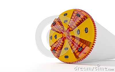 Tunnel Boring Machine Stock Illustration | CartoonDealer.com #30218899