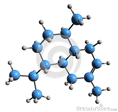 3D Image Of Cadinene Skeletal Formula Royalty-Free Stock Photography ...