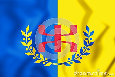 3D Kabyle Flag. Stock Image | CartoonDealer.com #201655567
