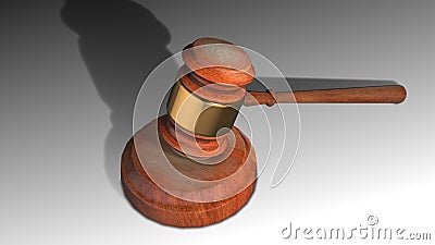 Gavel Judge Hammer - Rotation Stock Footage - Video of guilt, judgment ...