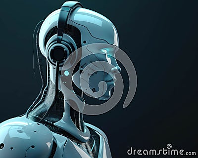 A 3D Model Of A Customer Service Bot With Inquiries And Complaints ...