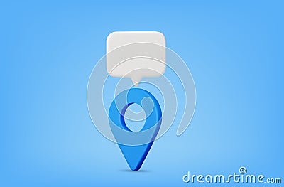 3D Realistic Location Map Pin Gps Pointer Markers Vector Illustration | CartoonDealer.com #297973386