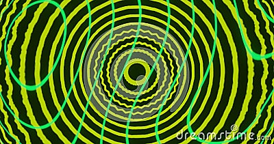 Render with Abstract Green Psychedelic Background Stock Video - Video ...