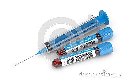 3d Render Of Basic Metabolic Panel Blood Tubes Royalty-Free Stock Image ...