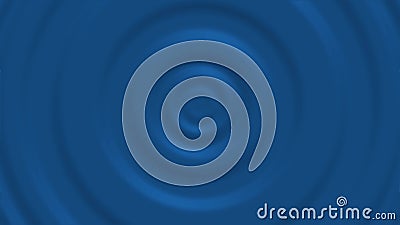 3d Render of Blue Abstract Pattern of Liquid Ripples. Seamless Loop ...