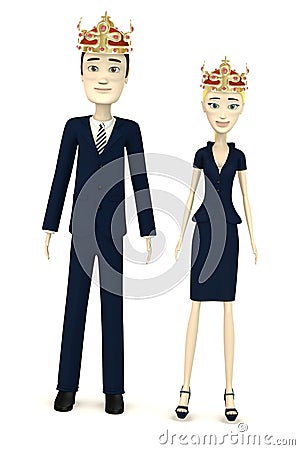 Cartoon Characters With Crown Stock Image | CartoonDealer.com #29796169