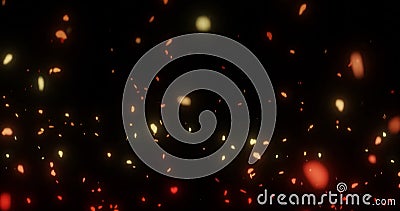 Flying Embers for Video Overlay Stock Footage - Video of flame, blast ...
