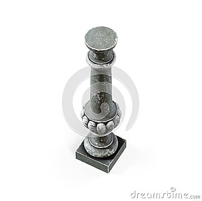 3d Rendered Illustration Of Three Column | CartoonDealer.com #246258100