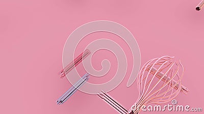 3d Rendering of Floating Abstract Line Shapes. CG Loop Animation in ...