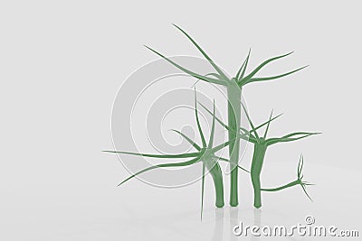 3D Rendering Hydra Is A Genus Of Small Fresh-water Animals Of The ...