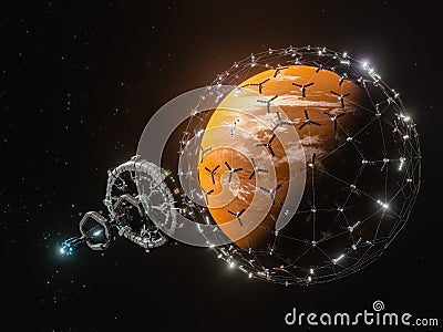 3D Rendering Of Unkno Planet - Broadband Internet System To Meet The ...