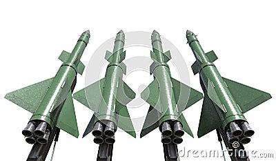 3d Sam Missiles Battery Set Royalty-Free Stock Photo | CartoonDealer ...