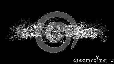 3D Smoke Explosion Shockwave Effect and Divergent Wave Isolated on ...