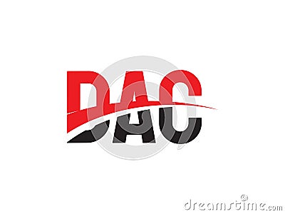 DAC Letter Initial Logo Design Vector Illustration | CartoonDealer.com ...