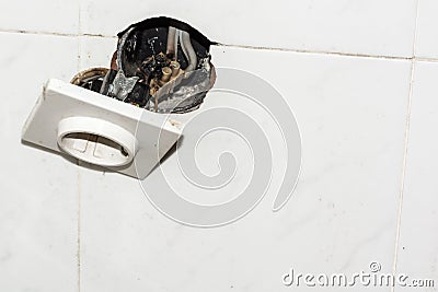 Damaged Electrical Socket Stock Photo | CartoonDealer.com #41725206