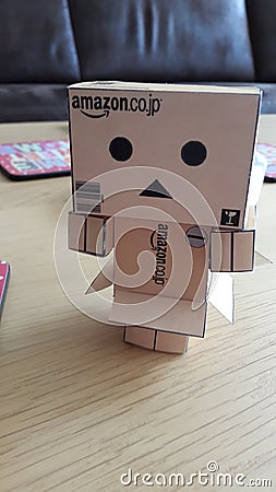 Danbo Danboard Papercraft Editorial Image | CartoonDealer.com #53794372