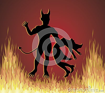 Dance With The Devil Stock Photos - Image: 3332963