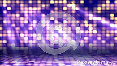 Dance Floor Lights 2 Loopable Background Stock Footage - Video of ...
