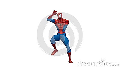 Dancing Spider-Man. 3D Animation of Spider-Man Stock Video - Video of ...