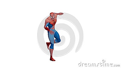 Dancing Spider-Man. 3D Animation of Spider-Man Stock Video - Video of ...